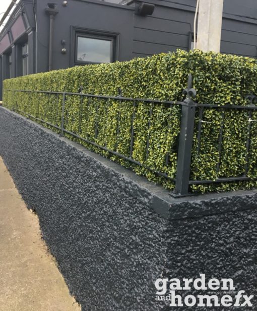 Artificial Box Hedge Panel - 100cm x 100cm - Garden and Home FX