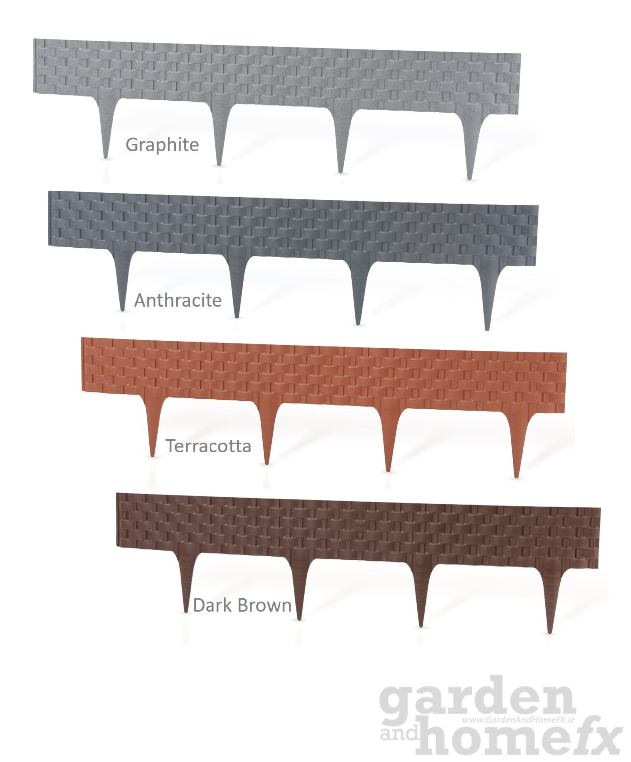 Rattan Plastic Garden Lawn Edging - Garden and Home FX