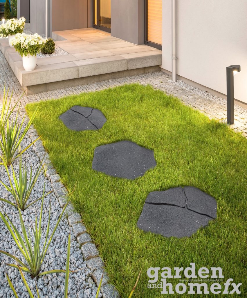 Recycled Rubber Stepping Stones - Walkway - Garden and Home FX