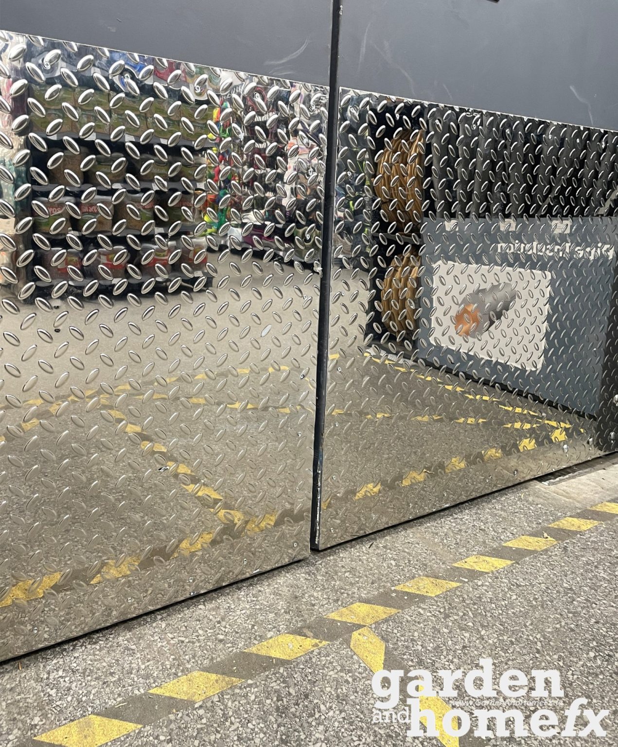 Aluminium Chequer Plate Sheets - Garden and Home FX