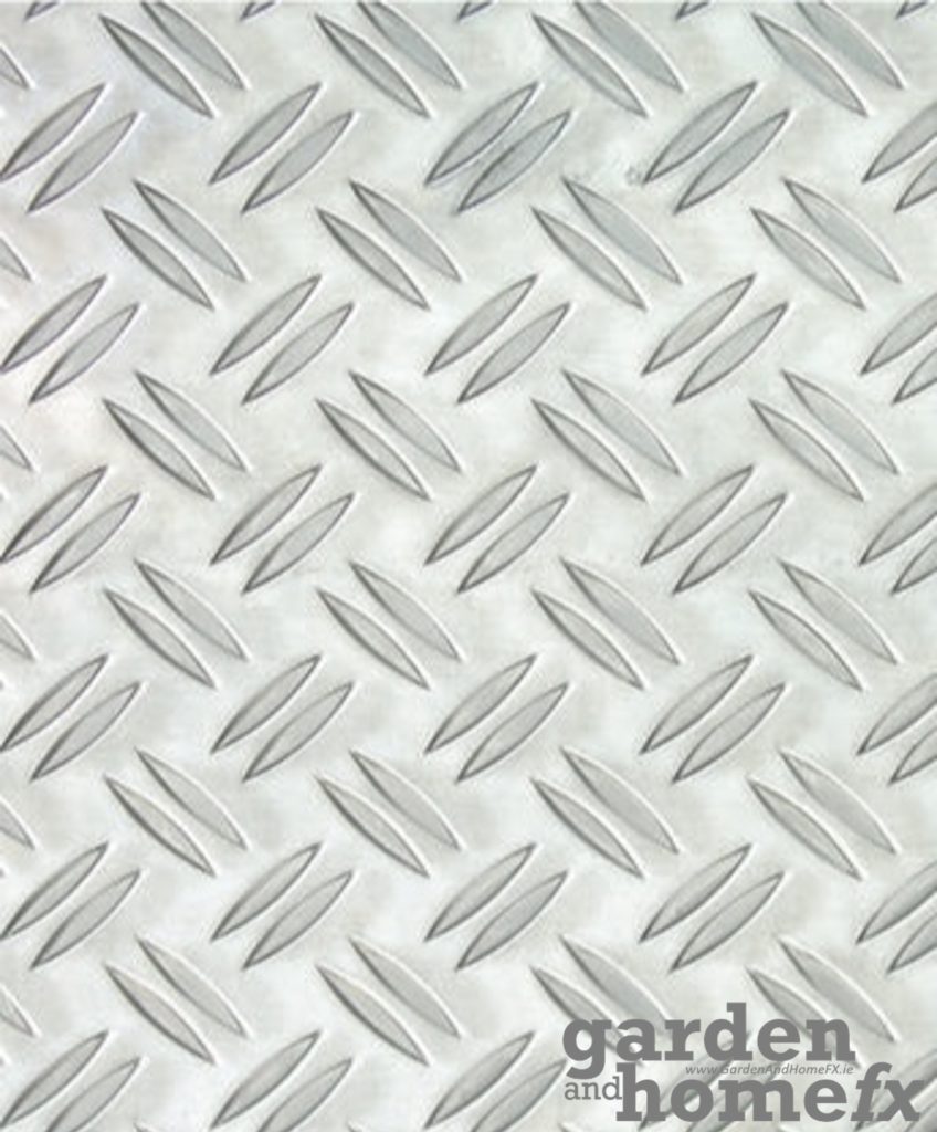 Aluminium Chequer Plate Sheets - Garden and Home FX