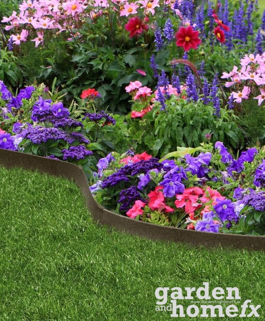 Recycled Rubber Flexi Ultra Thin Lawn Edging - 6m - Garden and Home FX