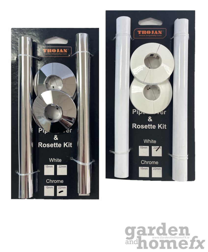 Plastic Pipe Cover & Rosette Kit - Garden and Home FX