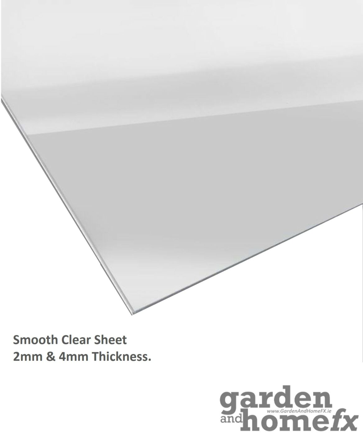Tekni Glass - Clear Polystyrene Sheets - Garden and Home FX